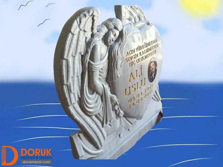 Melek Şeklinde Mezar Taşı | Mezar Yapımı İstanbul